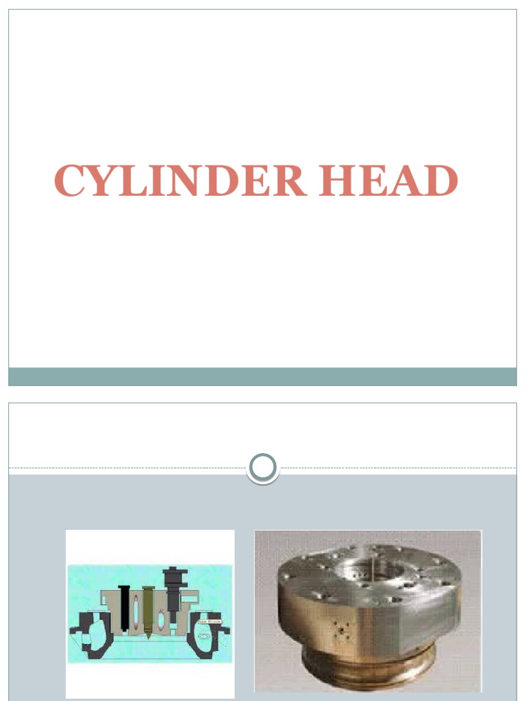 Cylinder Head | PDF | Internal Combustion Engine | Fuel Injection