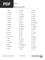 Academic Word List #4 | PDF