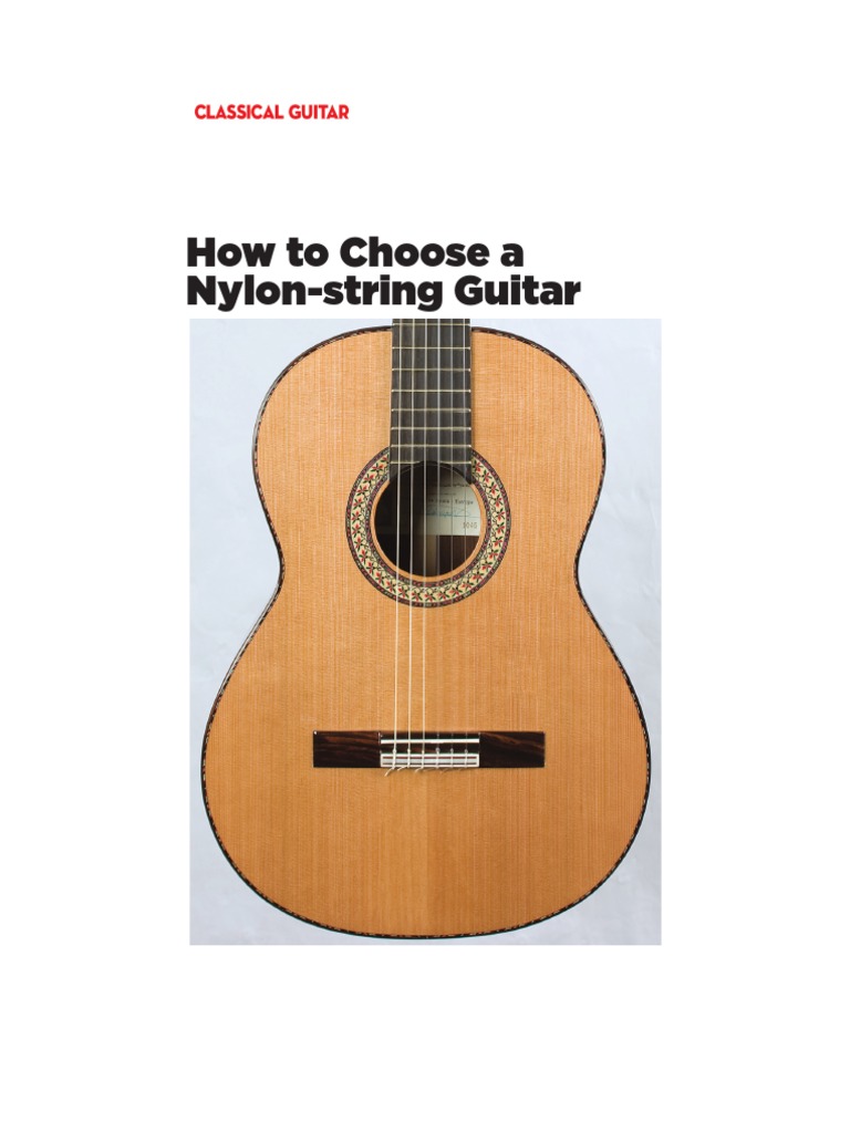 Guide to Buying a Classical Guitar | PDF | Guitars | Classical Guitar