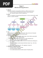 CBSE Notes Class 10 Geography Chapter 5 - Minerals and Energy Resources ...