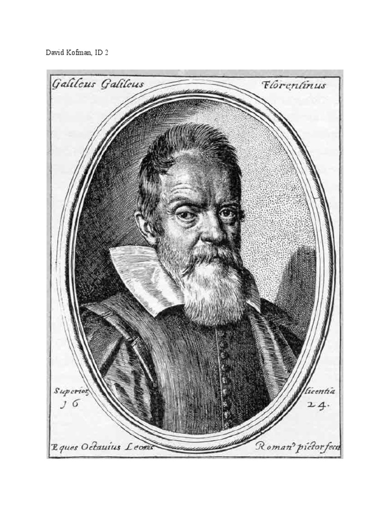 Galileo Galilei Research Paper | PDF | Galileo Galilei | Pendulum
