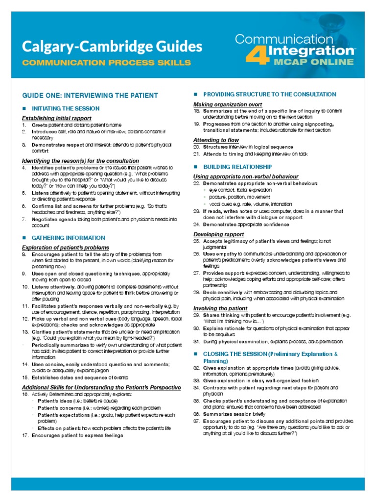 CambridgeGuideHandout Numbered C4Iweb | PDF | Nonverbal Communication ...