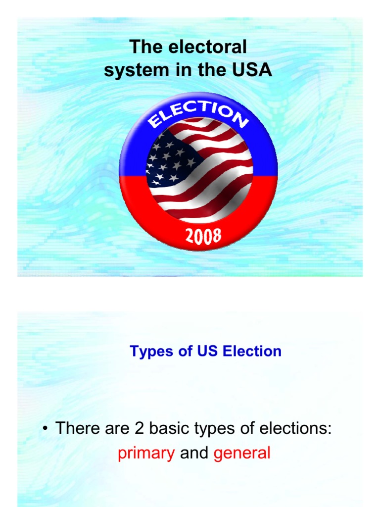 Electoral College: Pros and Cons | PDF | Primary Election | Elections