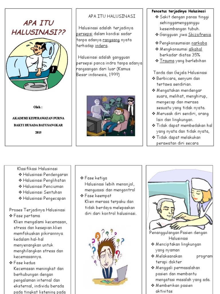 Leaflet Halusinasi | PDF