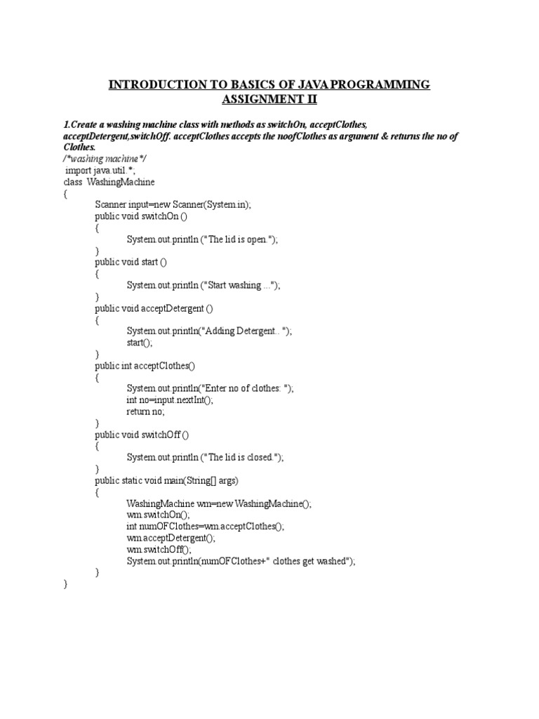 Java Assignment 2 Pdf Deposit Account Electric Power 