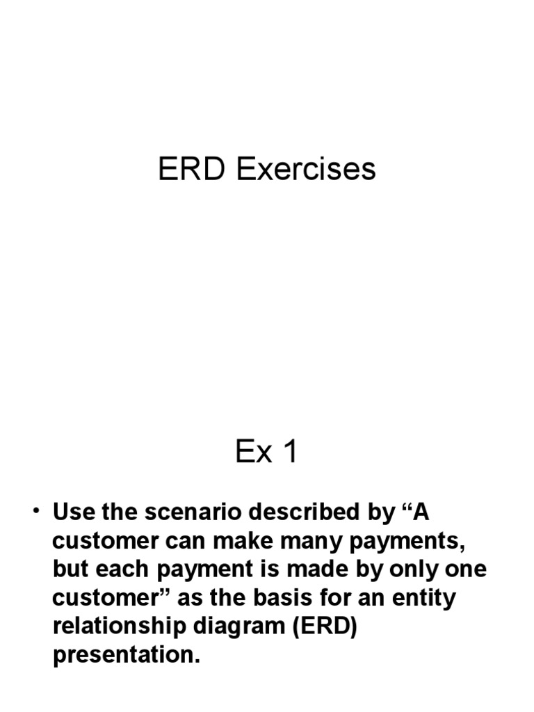 Exercise On ERD | PDF | Patient | Physician