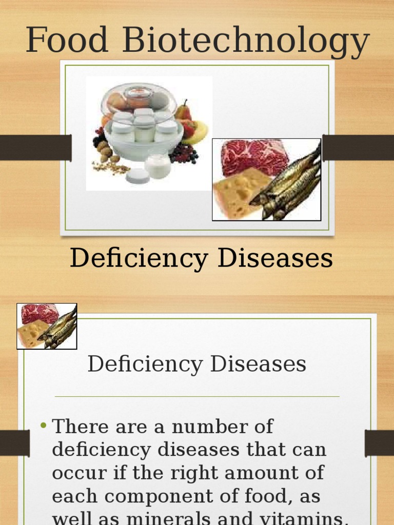 Types of Deficiency Diseases Explained | PDF