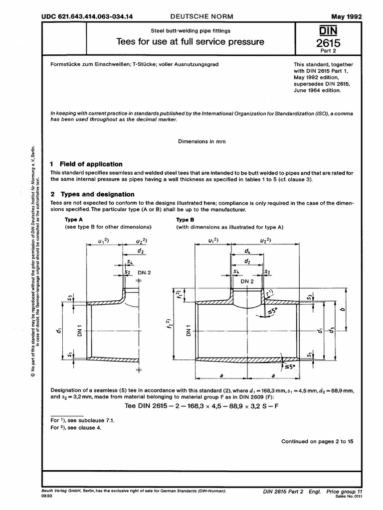 DIN 2615-2 Ing. | PDF