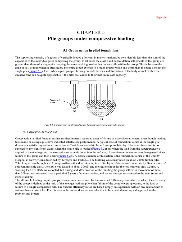 Pile Design and Construction Practice - M.J.tomlinson | PDF | Deep ...