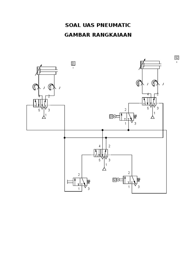 Soal Uas Pneumatic | PDF
