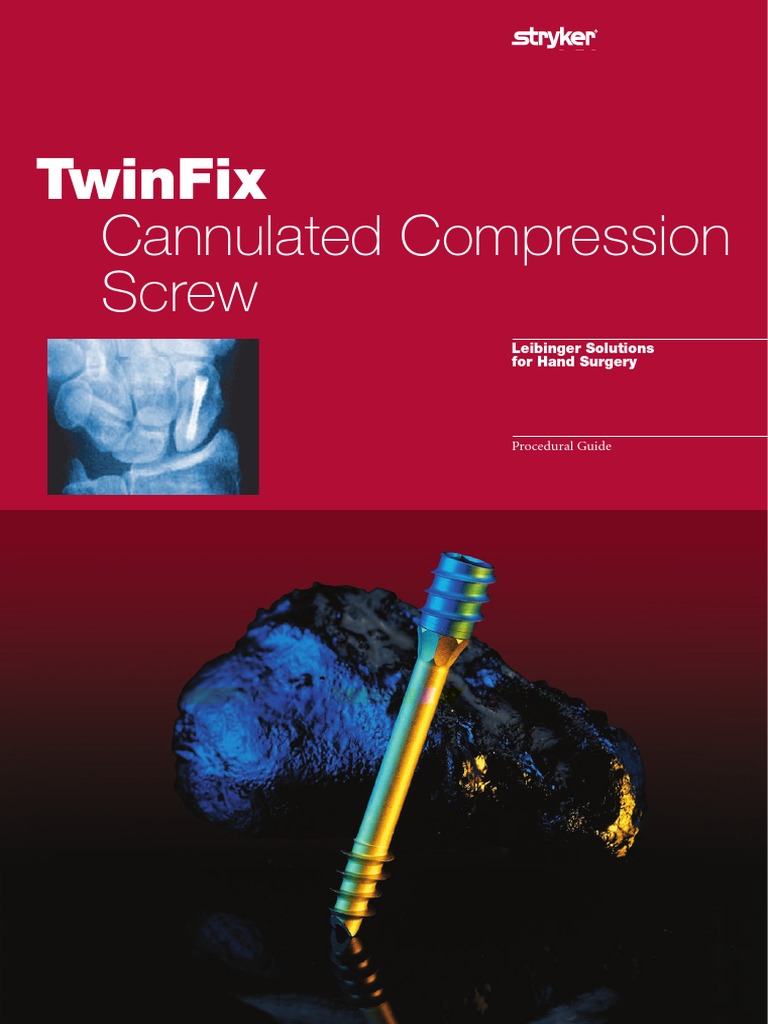 Twinfix Englishlowres | PDF | Screw | Musculoskeletal System