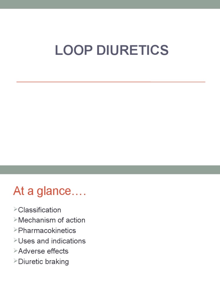 Diuretic | PDF | Kidney | Medical Specialties