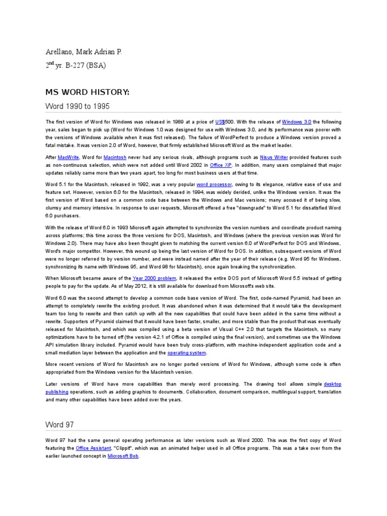 MS Word and File Management | PDF | Microsoft Word | Microsoft Office