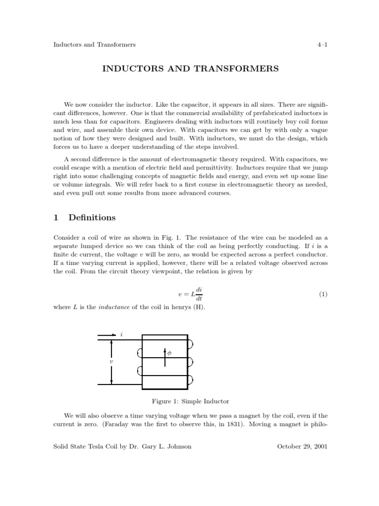 InductorsTransformers TC | PDF