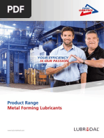 Lubricants For Steel Industry: Condat | PDF | Lubricant | Soft Matter