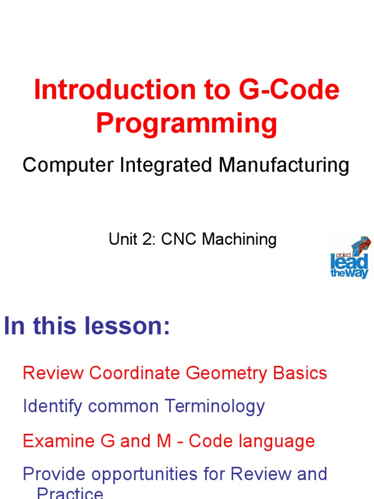 G-Code Instructions | PDF | Cartesian Coordinate System | Numerical Control
