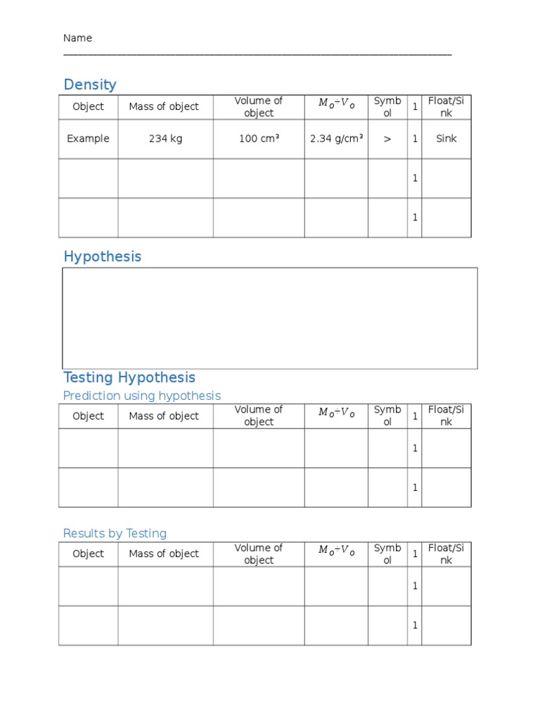 Specific Gravity Level 1 | PDF