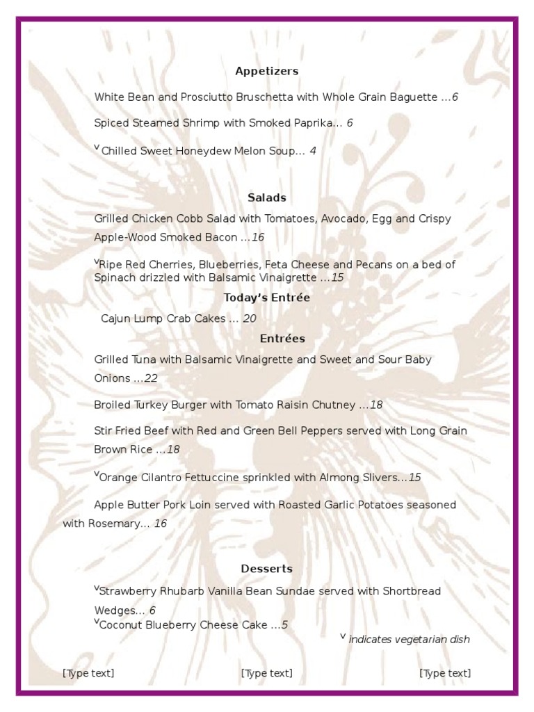 Hrim329 Static Menu | PDF