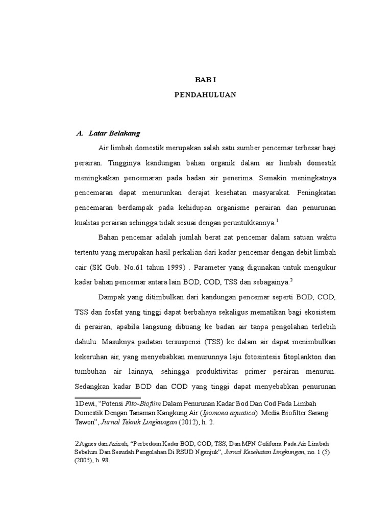 Penentuan DO BOD Dan COD | PDF