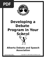 High School Debates 2025 | PDF