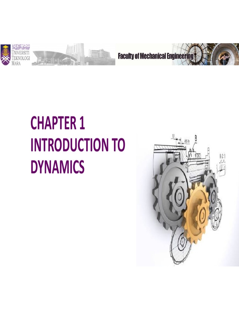 Chapter 1 Introduction To Dynamics | PDF | Kinematics | Force