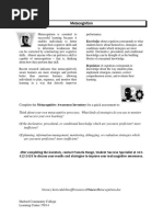 Metacognitive Awareness Questionnaire | PDF | Metacognition | Reading ...