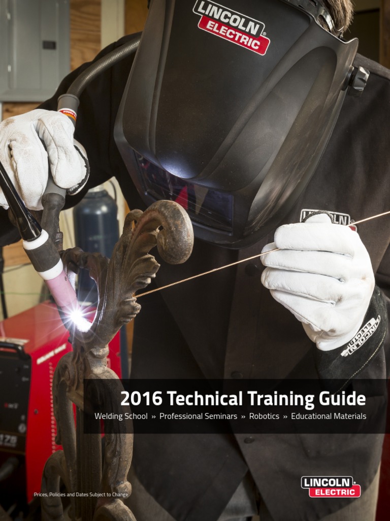 Technical Training Guide Lincon | PDF | Welding | Construction