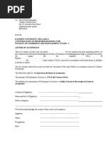 Subcontractor Appointment Letter Template PDF | PDF | Specification ...