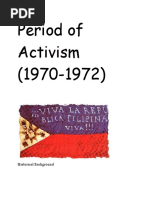 Chapter 8 - Period of Activism | PDF | Philippines