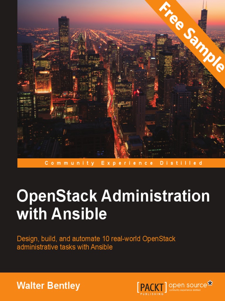 OpenStack Administration With Ansible - Sample Chapter | PDF | Open Stack | Cloud Computing