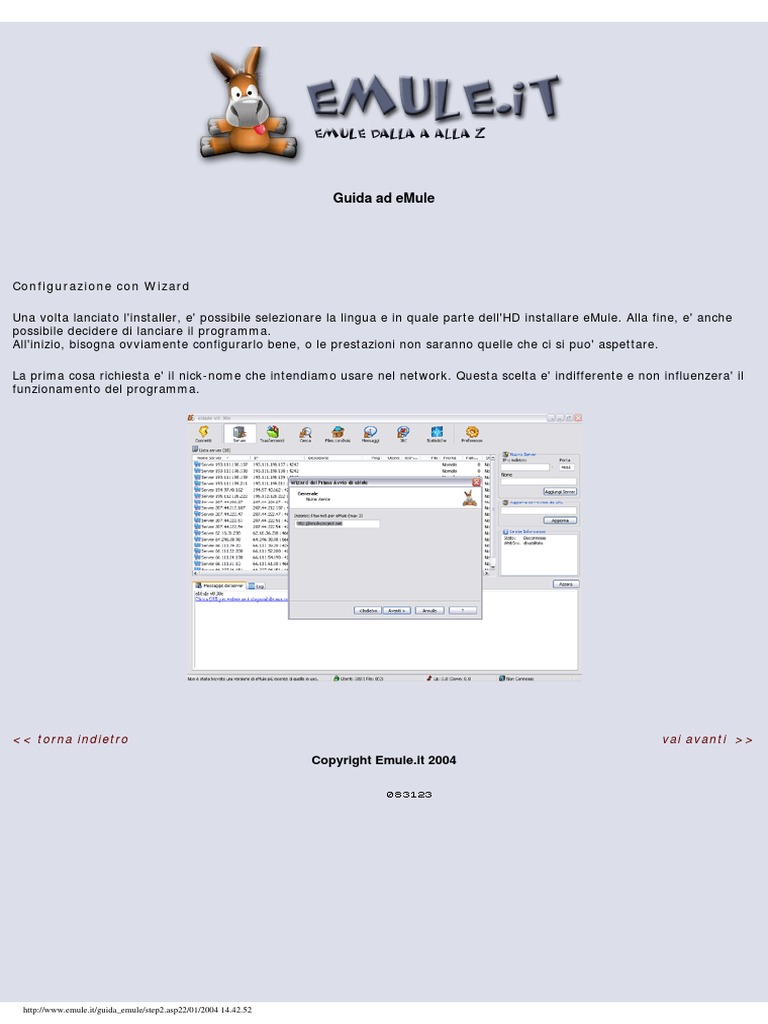 La Più Completa Guida in Italiano Ad Emule | PDF