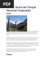 Las 6 Especies de Flora de La Costa de Perú Más Importantes | PDF ...