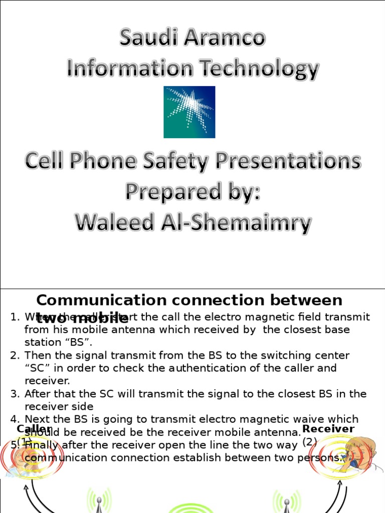 Aramco Mobile Safety - Pps | PDF