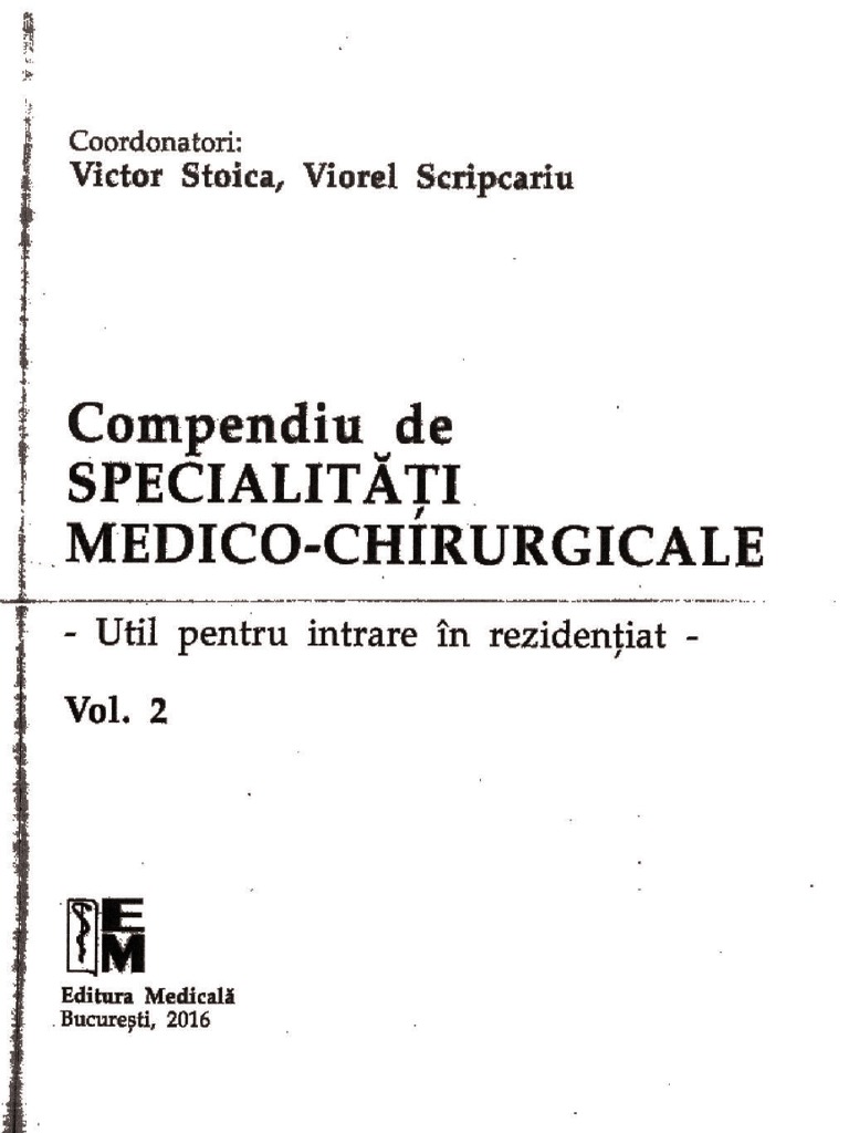 Carte Rezidentiat - Volum 2 | PDF