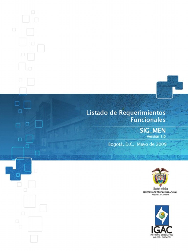 Ejemplo Requerimientos Funcionales | PDF | Microsoft Excel | Formato de ...