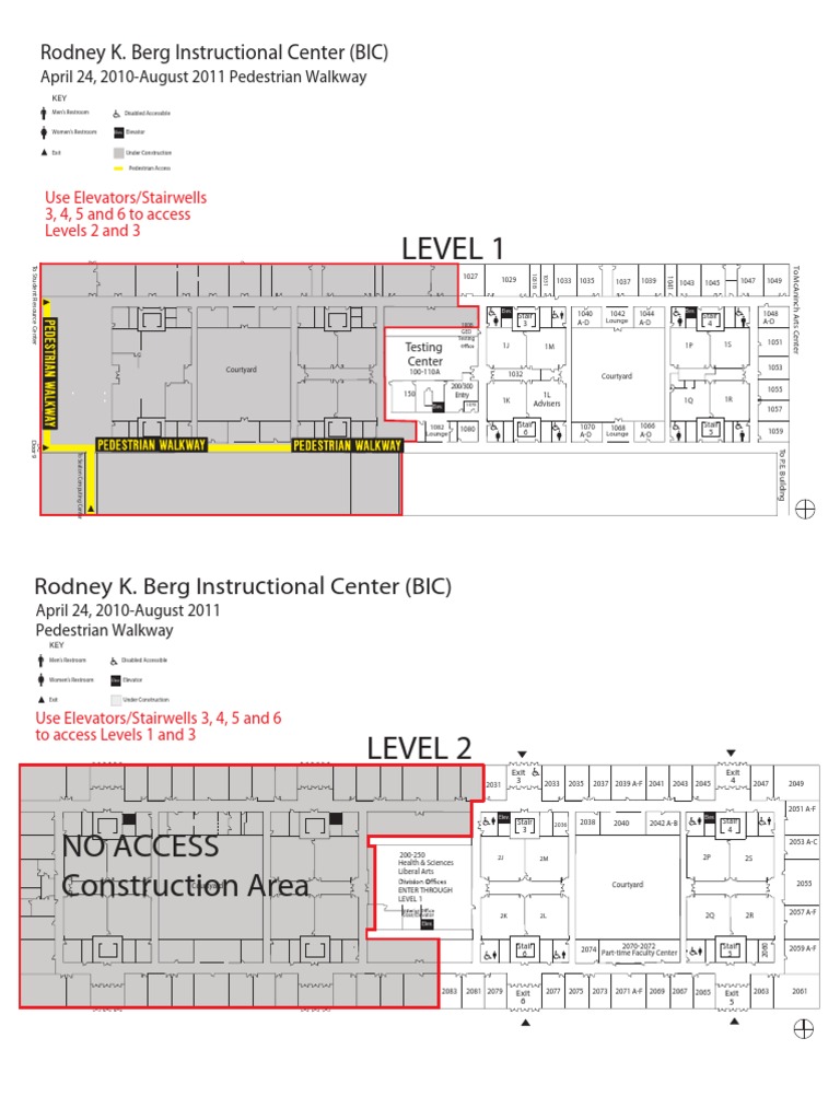 Pedestrian Walkway Change April 24 2010 | PDF | Pedestrian ...