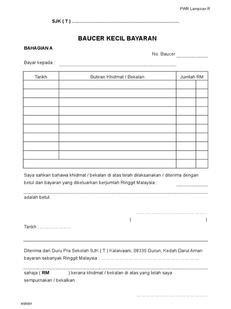 Baucer Kecil Bayaran | PDF