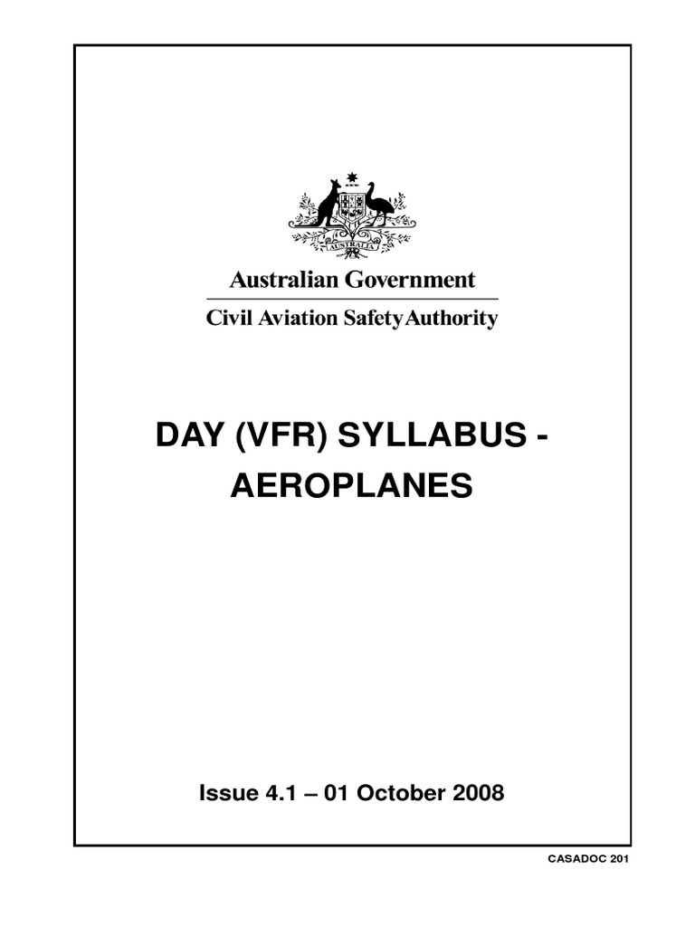 VFR Syllabus | PDF | Flight Instructor | Pilot (Aeronautics)