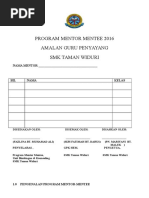 Borang Penilaian Mentor Mentee | PDF