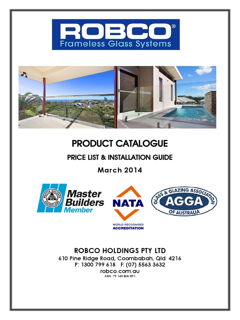 ROBCO Catalogue | PDF | Tap (Valve) | Drilling