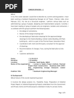 Sample Career Episode CDR Writing PDF | PDF | Specification (Technical ...