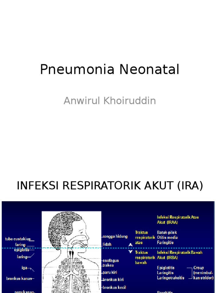 Pneumonia Neonatal | PDF