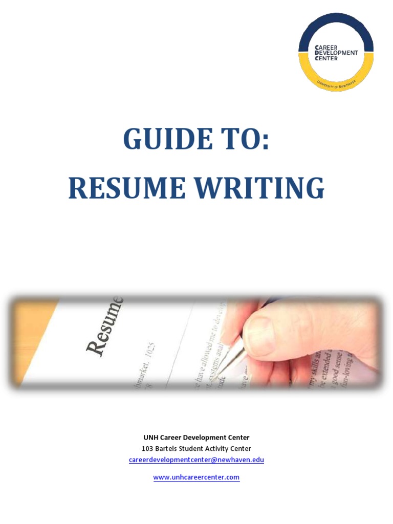 Guide To Resume Writing | PDF | Résumé | Dietitian