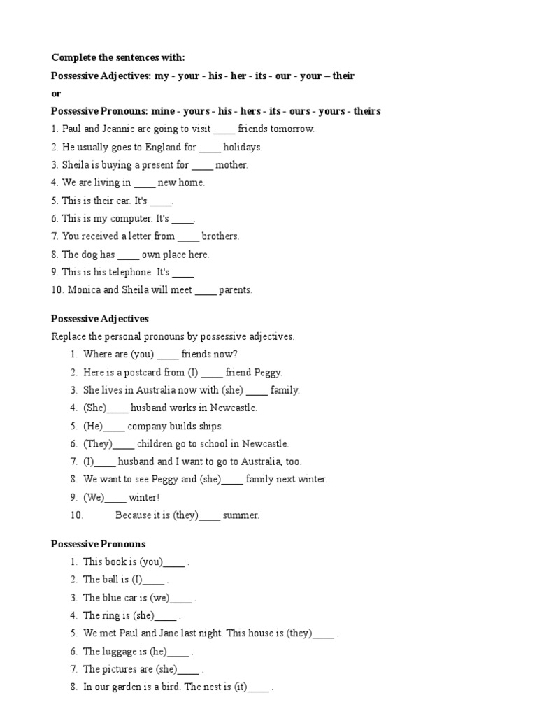 Practica Ingles Basico 2 | PDF | Word | Linguistics
