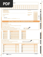 Answer Sheet PET | PDF