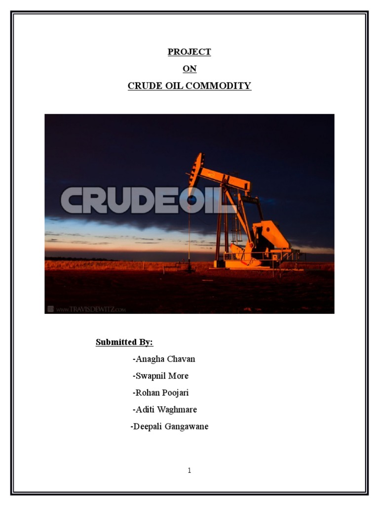 Introduction Crude Oil | PDF | Opec | Petroleum