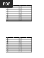 Football Play Call Sheet Template | PDF | American Football | Sports