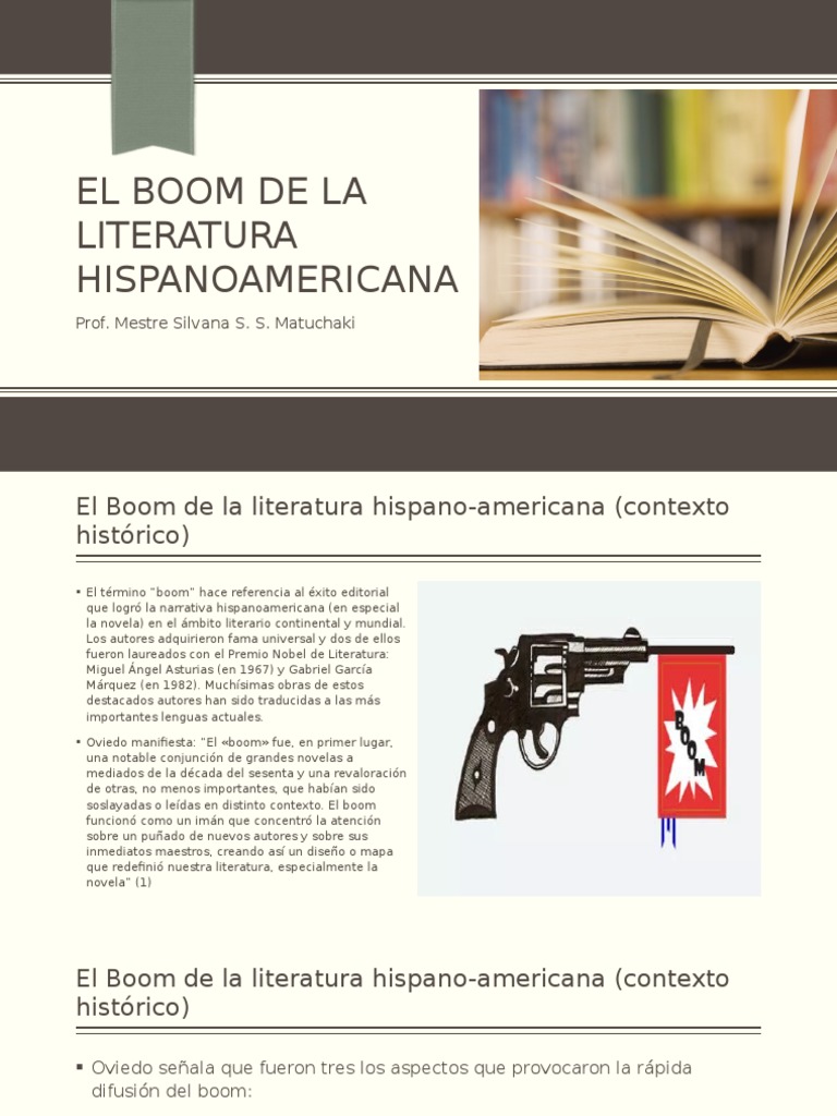 El Boom de La Literatura Hispanoamericana | PDF | Science | Ciencia ...