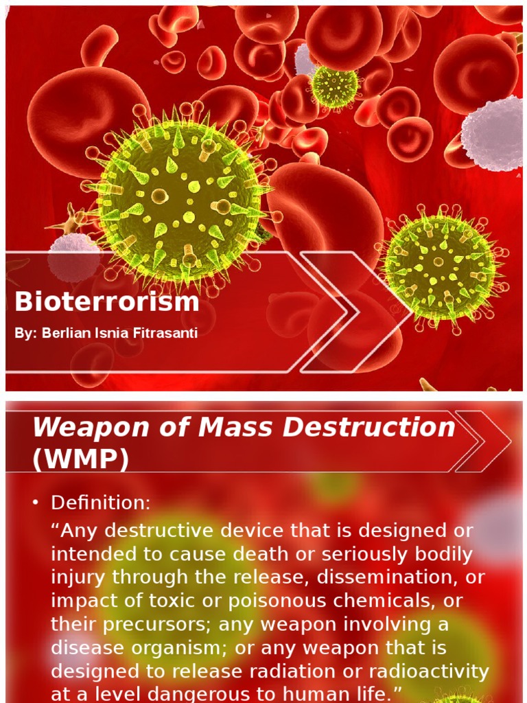 Bioterrorism Agents and Their Deadly Effects | PDF | Biological Warfare ...