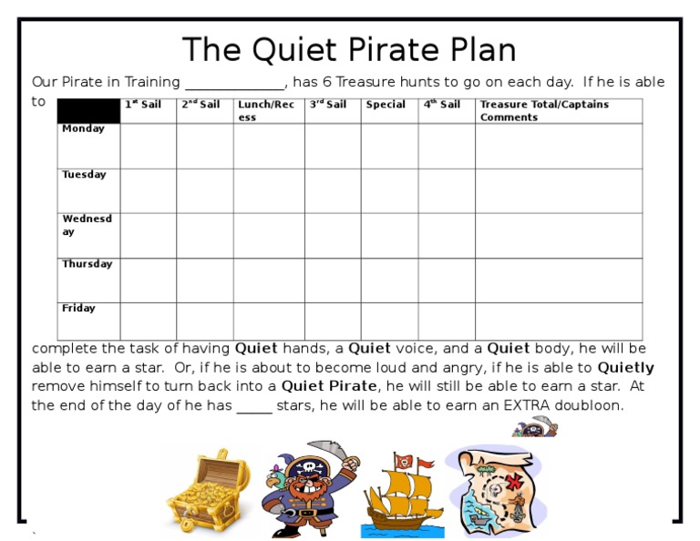 Quiet Pirate Plan | PDF